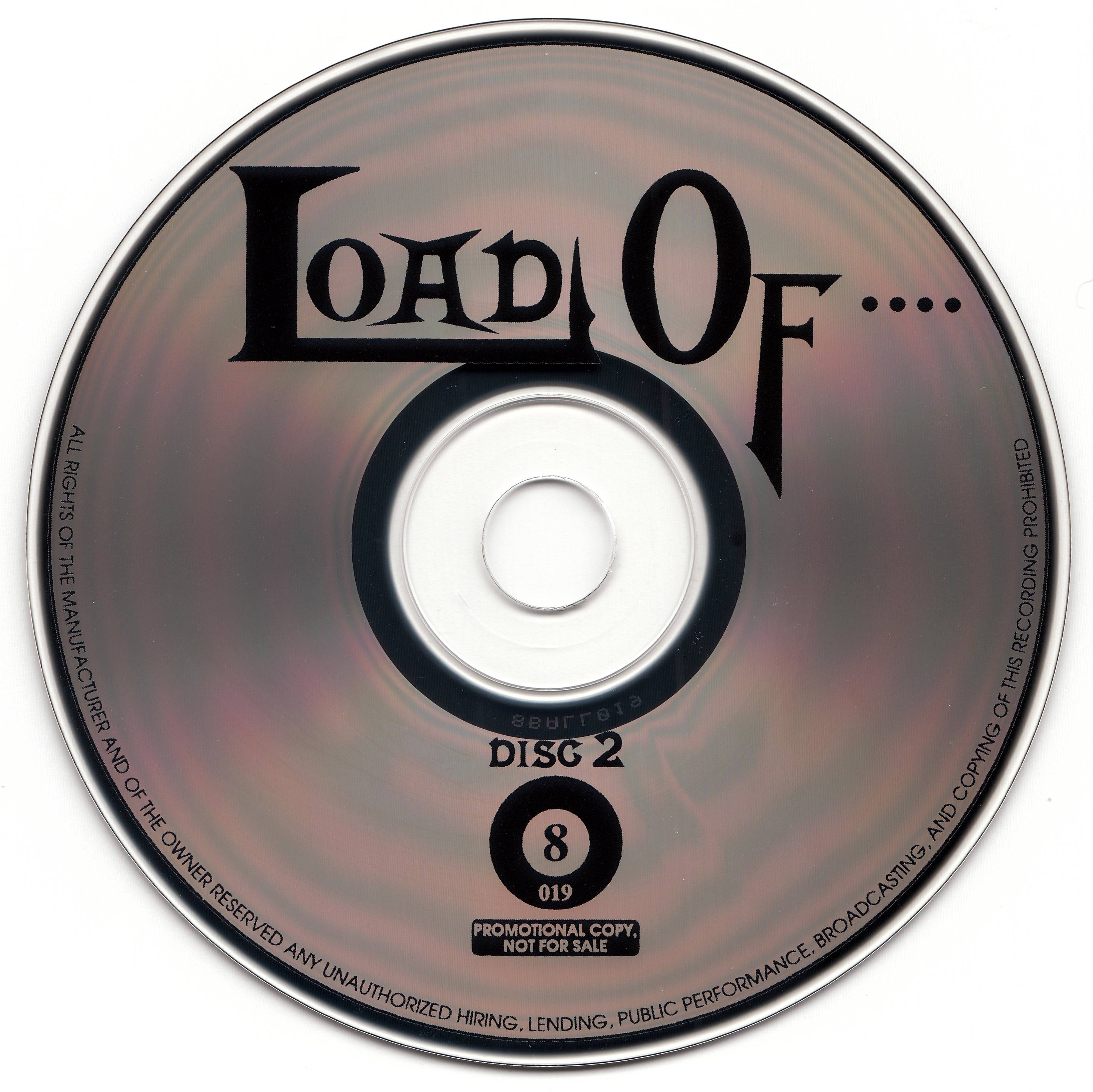 Metallica Load Of promo cd : CD2 | CD Covers | Cover Century | Over 1. ...